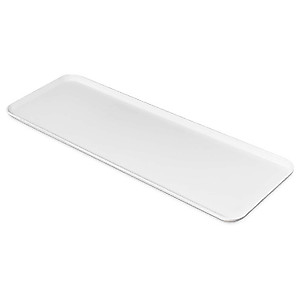 Carlisle Market Tray, White, 10-1/2" X 30" X 3/4"