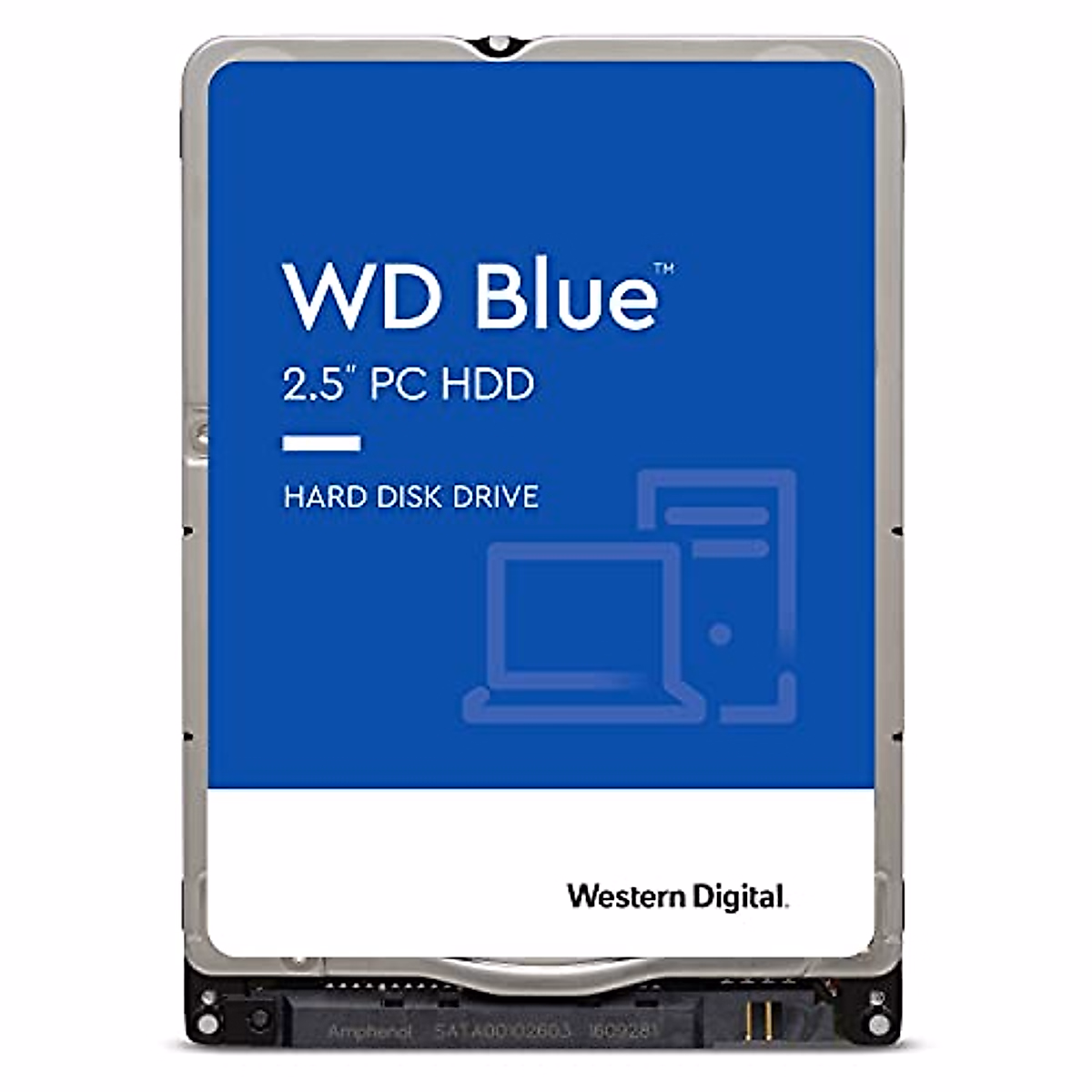 Western Digital 1TB WD Blue Mobile Hard Drive HDD - 5400 RPM, SATA 6 Gb/s, 128 MB Cache, 2.5" - WD10SPZX