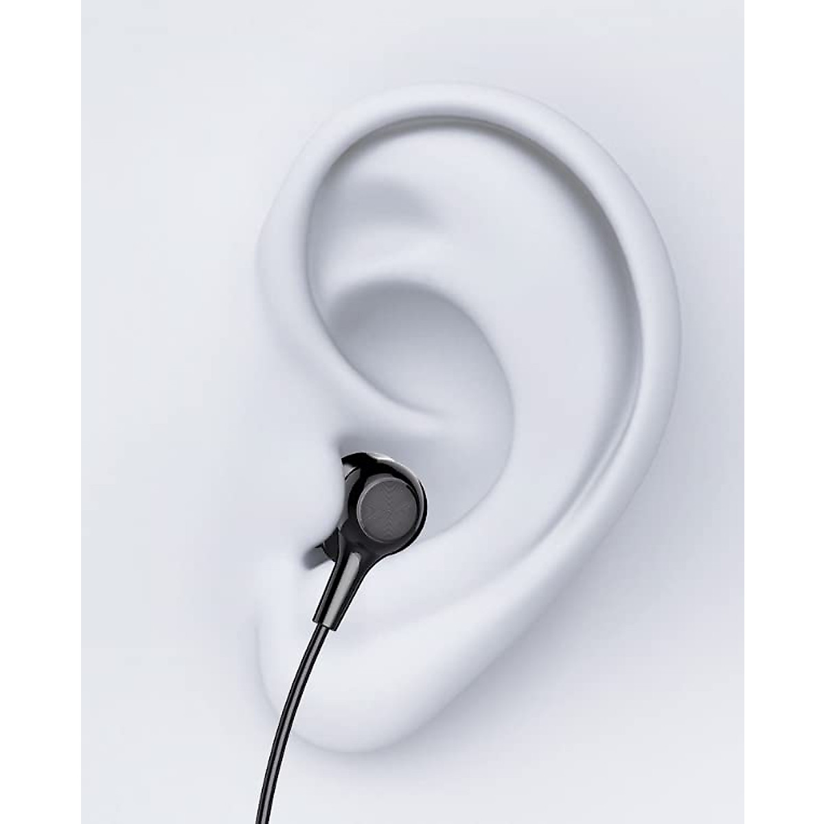 Wireless Headphones Replacement for Fire Tablet HD 8 HD 10,Compatible with LG V35 ThinQ, Compatible with Kindle eReaders, Compatible with Moto Z3 Earphone Mic Sound Music Earbuds