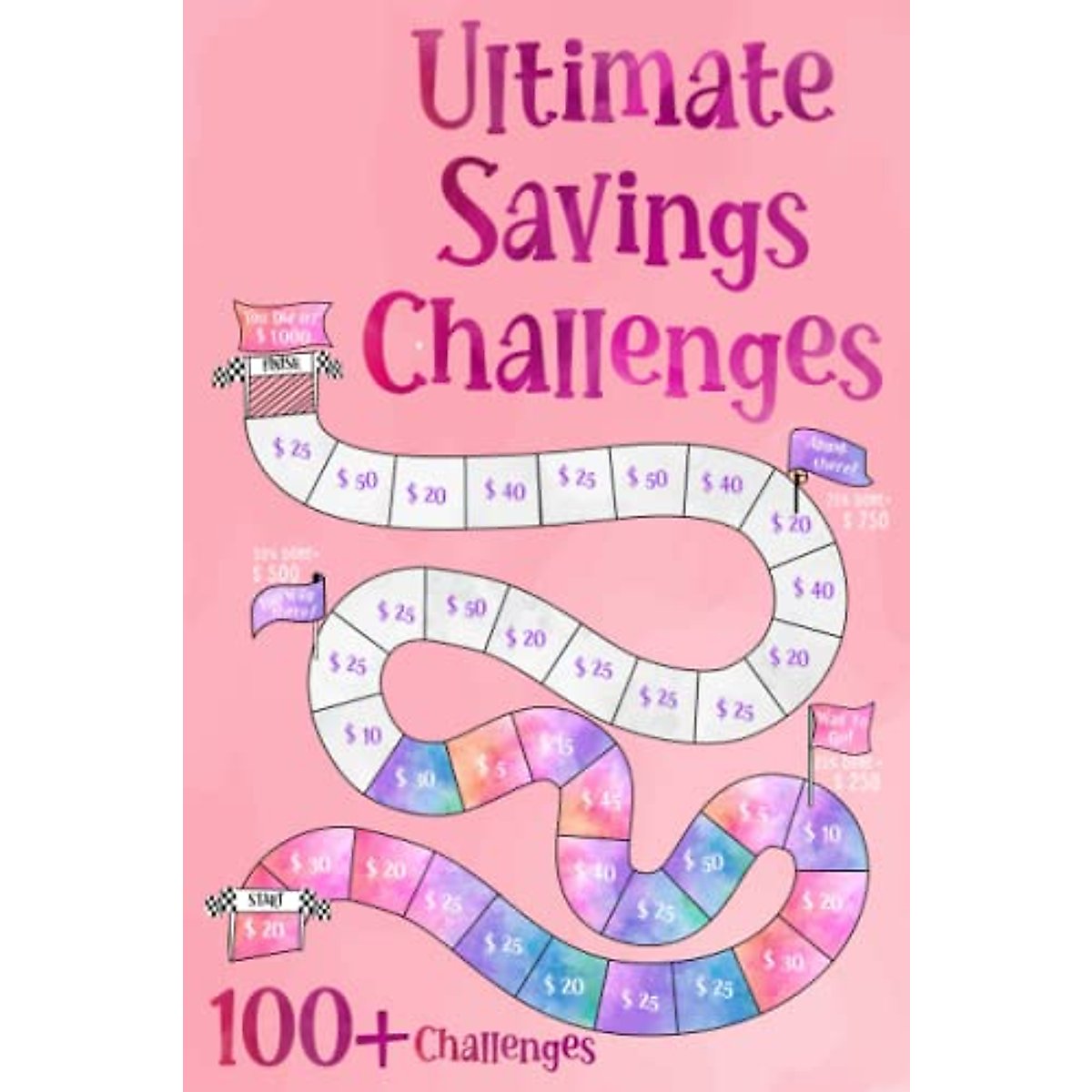 Ultimate Savings Challenges Book: Unique and Interactive Money Saving Challenge Book with Variety of Saving Challenges from $50 to $20000 | Daily, Weekly Cash Savings Tracker