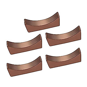 Jaquiain 5 Pcs Stainless Steel Chopsticks Rest Holder,Knife Rest,Spoon Holder,Fork, Stand,Table Decor,