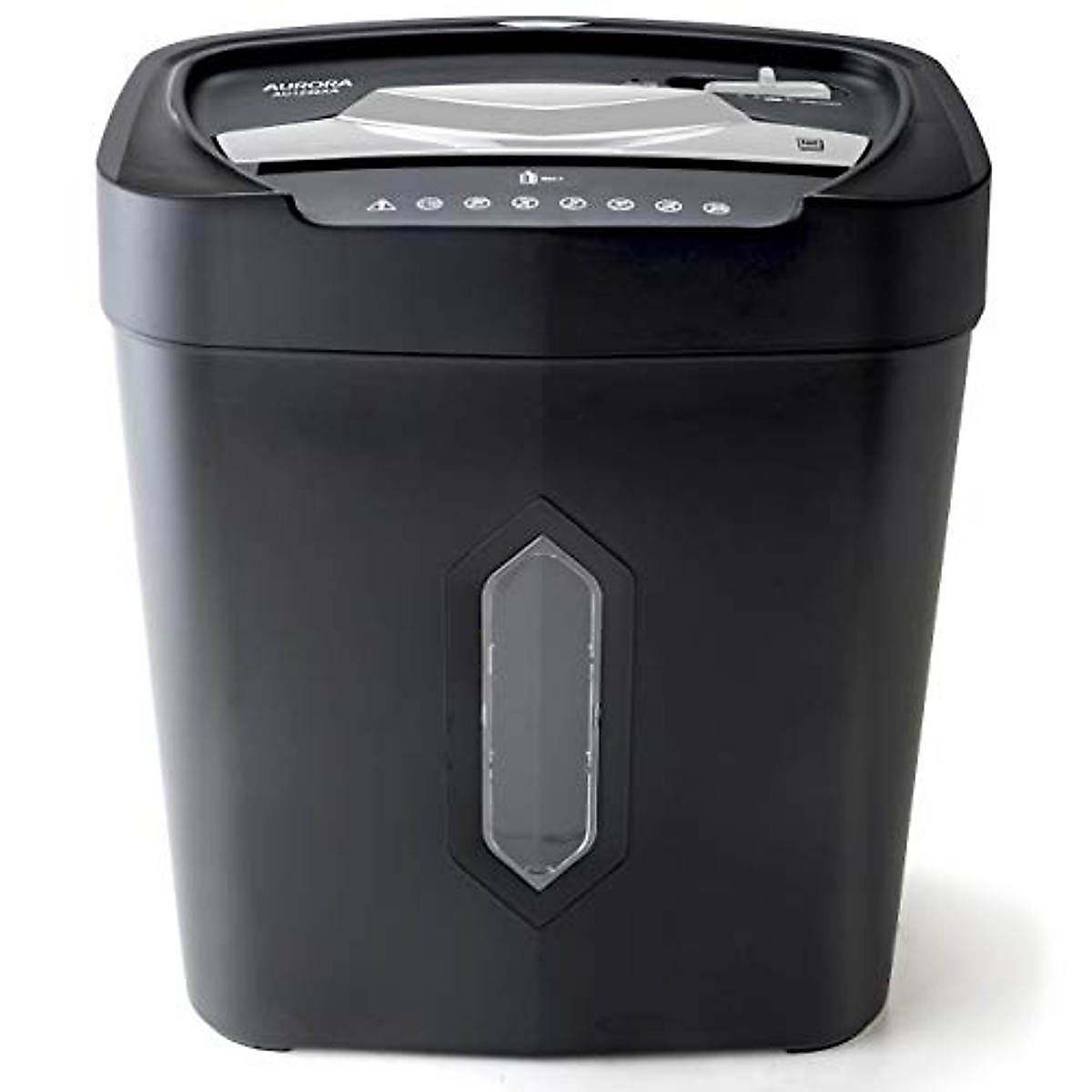 Aurora AU1230XA Anti-Jam 12-Sheet Crosscut Paper and Credit Card Shredder with 5.2-gallon Wastebasket