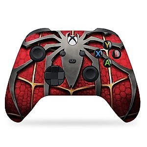 Spider-Man Red Custom X-Box Controller Wireless Compatible with X-Box One/X-Box Series X/S by DreamController | Proudly Customized in USA with Permanent Hydro-DIP Printing (NOT JUST A Skin)