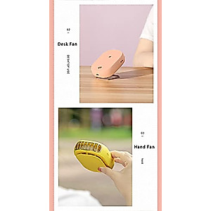 Amadething Portable Neck fan, Rechargeable Personal Cooling Device,portable fan for travel , portable fan handheld, mini fan portable, Necklace Fan, Fan Necklace with 3 Wind Speed (Green)