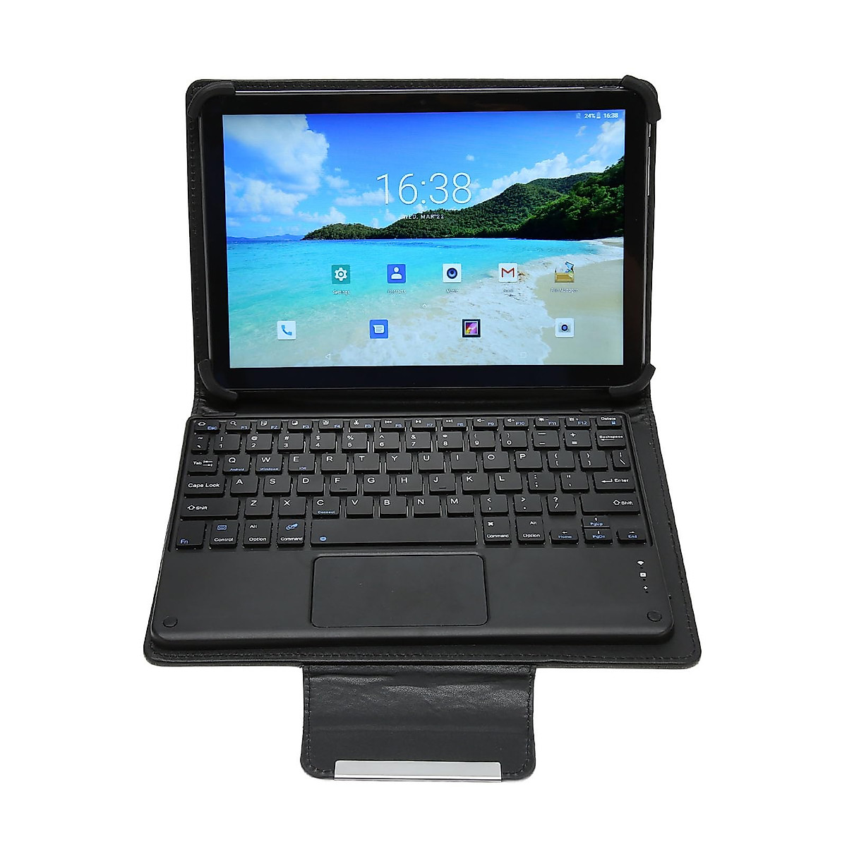 DAUZ FHD Tablet, 10.1 Inch Tablet 100-240V 16MP Camera for Home (US Plug)