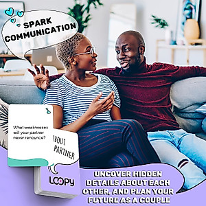 LOOPY - Couples Game: 210 Deep and Thought-Provoking Question Cards to Improve Communication and Strengthen Bonds