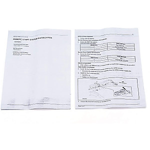 Generic Remote Start Kit BC3Z-19G364-A Compatible with Ford 2011-2014 F-150 2011-2016 F-250 F-350 F-450 F-550, black