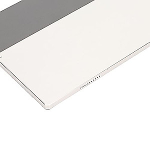 Haofy Smart Tablet, 12GB RAM 512GB ROM WiFi Tablet Front 8MP Rear 16MP for Android 13.0 10.1 Inch 8 Core for Working for Game (Silver)