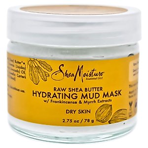 Shea Moisture Raw Butter Hydrating Mud Mask for Unisex, 2.75 Ounce