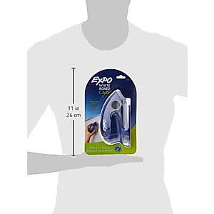 EXPO Precision-Point White Board Eraser, Peel-Off Layers