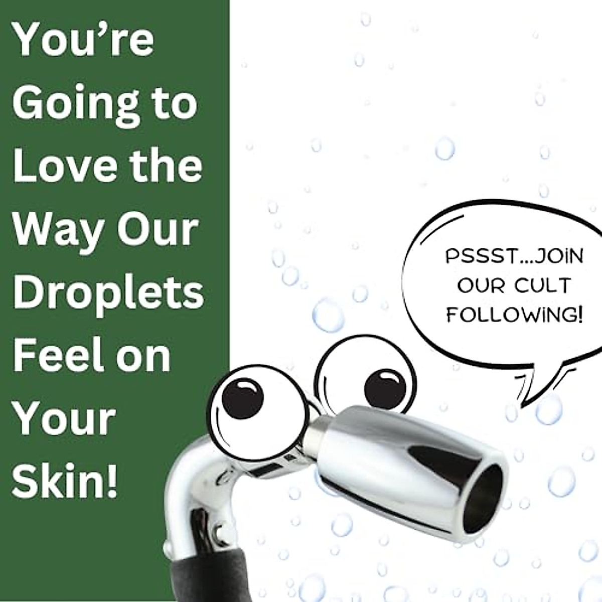 High Sierra Showerheads® - Solid Metal Handheld Shower Head with Pressure and Flow Control Valve - Low-Flow 1.8 GPM - Chrome