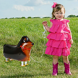 KESOTO 6pcs Fun Walking Animal Balloons, Dog Balloons for Kids Birthday Party Decorations Puppy Birthday Party Supplies for Kids