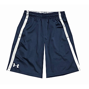 Under Armour Men's UA Tech HeatGear Athletic Mesh Shorts (S, Navy)