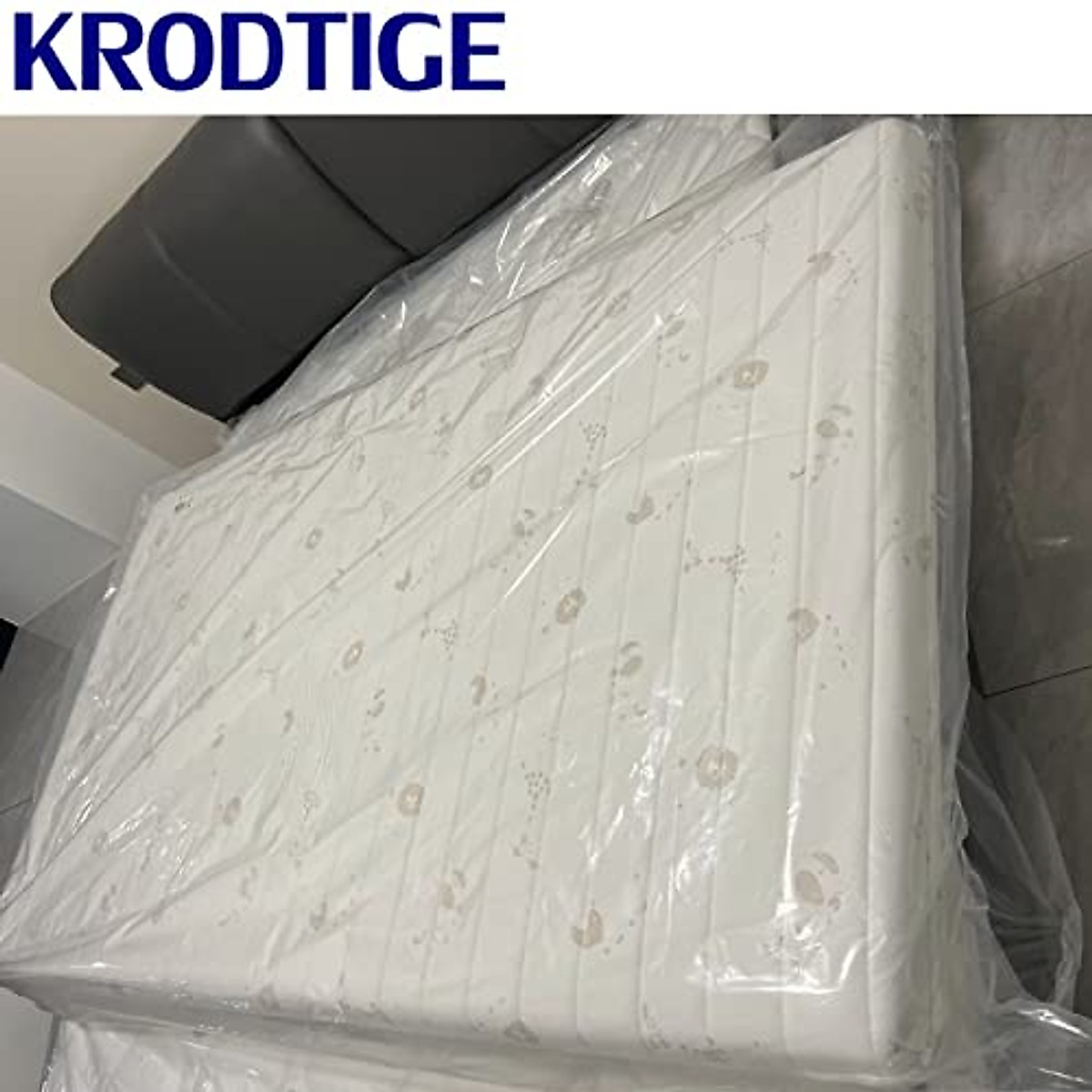 Krodtige Crib Mattress Storage Bag,4 Mil Heavy Duty Crib Mattress Plastic Bag for Moving, Renovating and Storage Applications-Protect & Preserve Your Crib Mattress (No Vent-Hole,1 Pack)