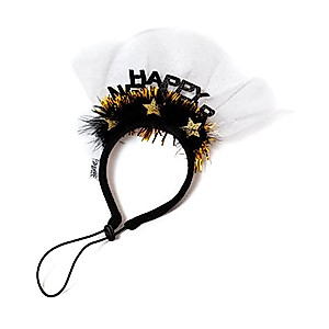 Midlee Happy New Year Dog Headband