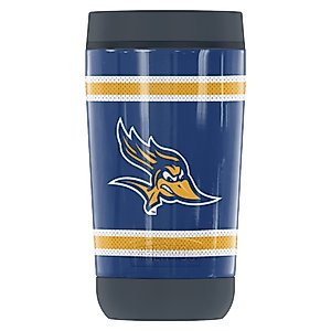 THERMOS California State University Bakersfield OFFICIAL Jersey Stripes GUARDIAN COLLECTION Stainless Steel Travel Tumbler, Vacuum insulated & Double Wall, 12 oz.