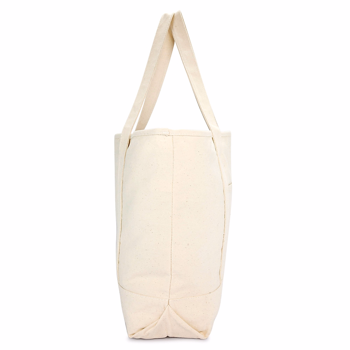 DALIX Monogram Bag Personalized Totes For Women Open Top Natural Letter M