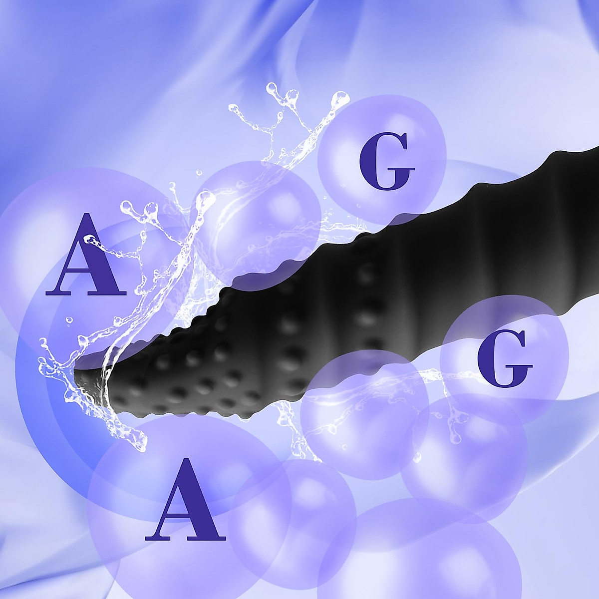 Webelu Black Massage Gun attachmemts, Deep Tissue Massager Attachments, Portable Muscle Massage Gun Accessories