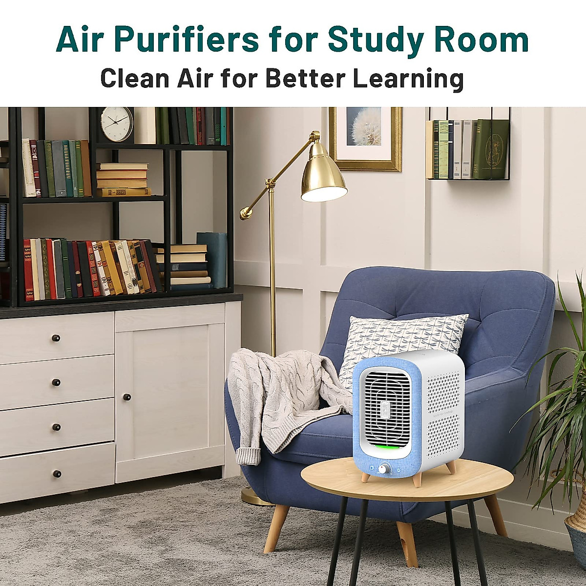 Jafända Air Purifiers JF180 Blue+ An Additional Set of New Replacement Filters,Exclusive for JF180