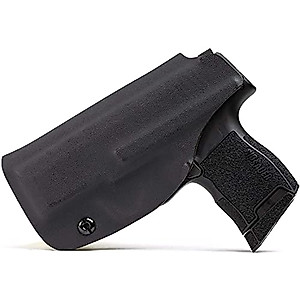 Gears and Barrels Kydex Leather Holster for Taurus GX4 - IWB Concealed Carry with Adjustable Retention and Leather Lining - Right Hand