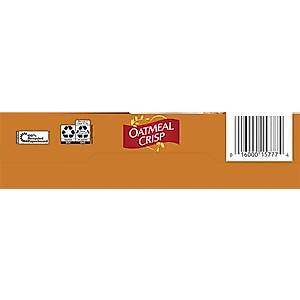 Oatmeal Crisp Heart Healthy Cereal, High Fiber Cereal Made with Whole Grain, 19.7 oz