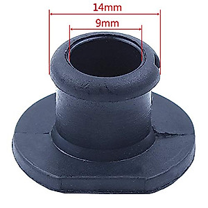 HAISHINE 10Pcs AV Buffer Plug Cap fit STIHL MS180 MS170 017 018 Replace OEM NO. #1123 791 7300