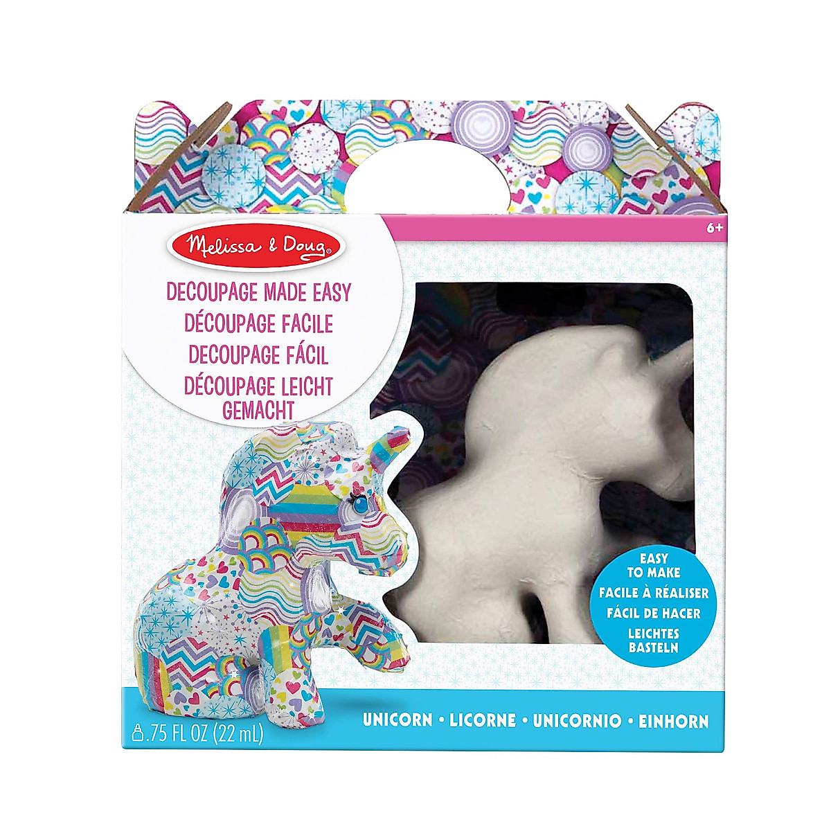 Melissa & Doug 40115 Arts & Crafts-Kits, Multi, 20.32 x 14.605 x 8.255