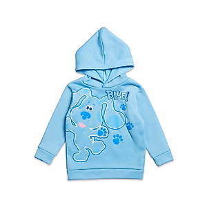 Nickelodeon Blue's Clues Toddler Boys Fleece Pullover Hoodie 3T