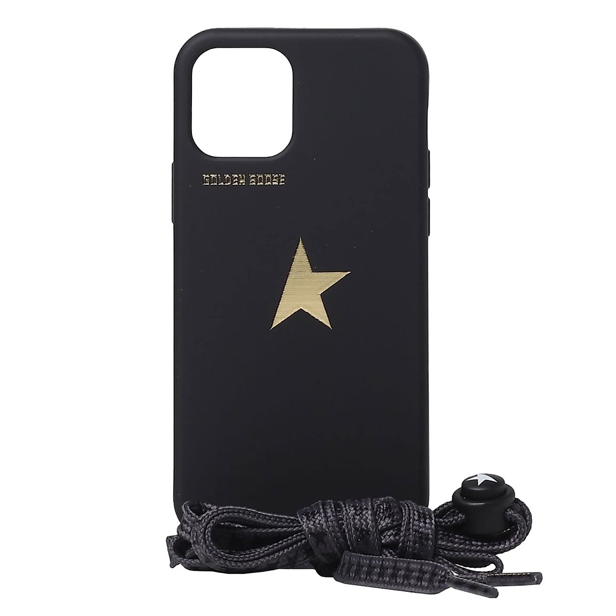 Golden Goose Star Lace-Trimmed iphone 12 Pro Max Case Black
