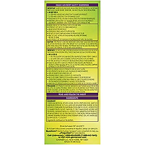 Garnier Hair Color Nutrisse Ultra Color Nourishing Hair Color Creme, Sweet Grenadine M2, 1 Count