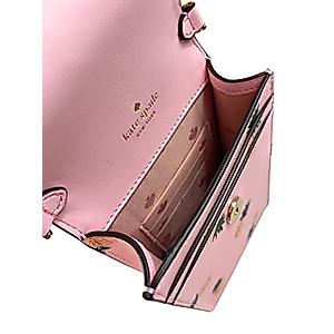 Kate Spade New York Staci North South Phone Printed Crossbody (Pineapple Pink Multi)