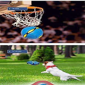 DDCHEN Flying Saucer Ball,UFO Saucer Balls, UFO Magic Ball, Suitable for Boys and Girls Outdoor ABK-41 0