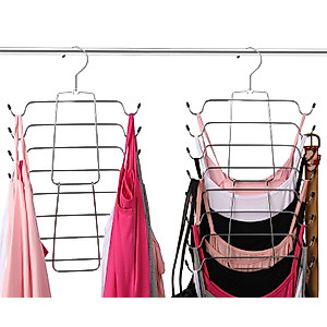 Magicool Cami Hanger Space Saving Hangers Closet Organizer for Tank Top, Cami, Bra, Pajamas, Strappy Dress,Bathing Suit
