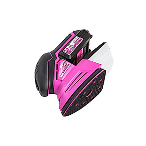 The Original Pink Box 20-Volt Li-ion Brushless Cordless Detail Sander with 2Ah Battery, Pink