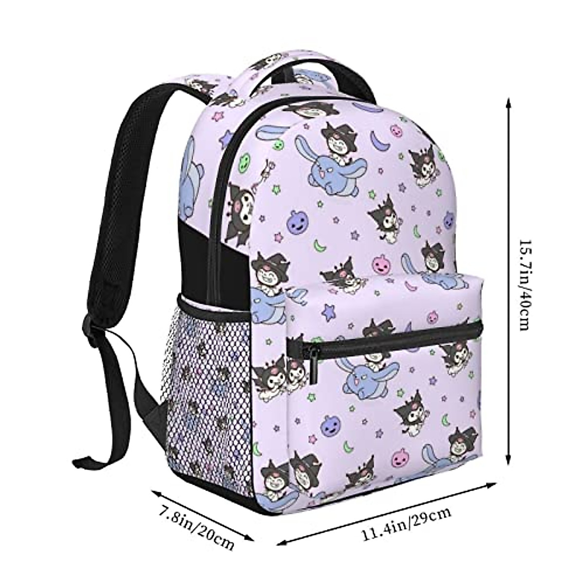 DIEZ Kawaii Backpack Backpack Lightweight Travel Laptop Backpack For College Anime Cartoon Fans Gift