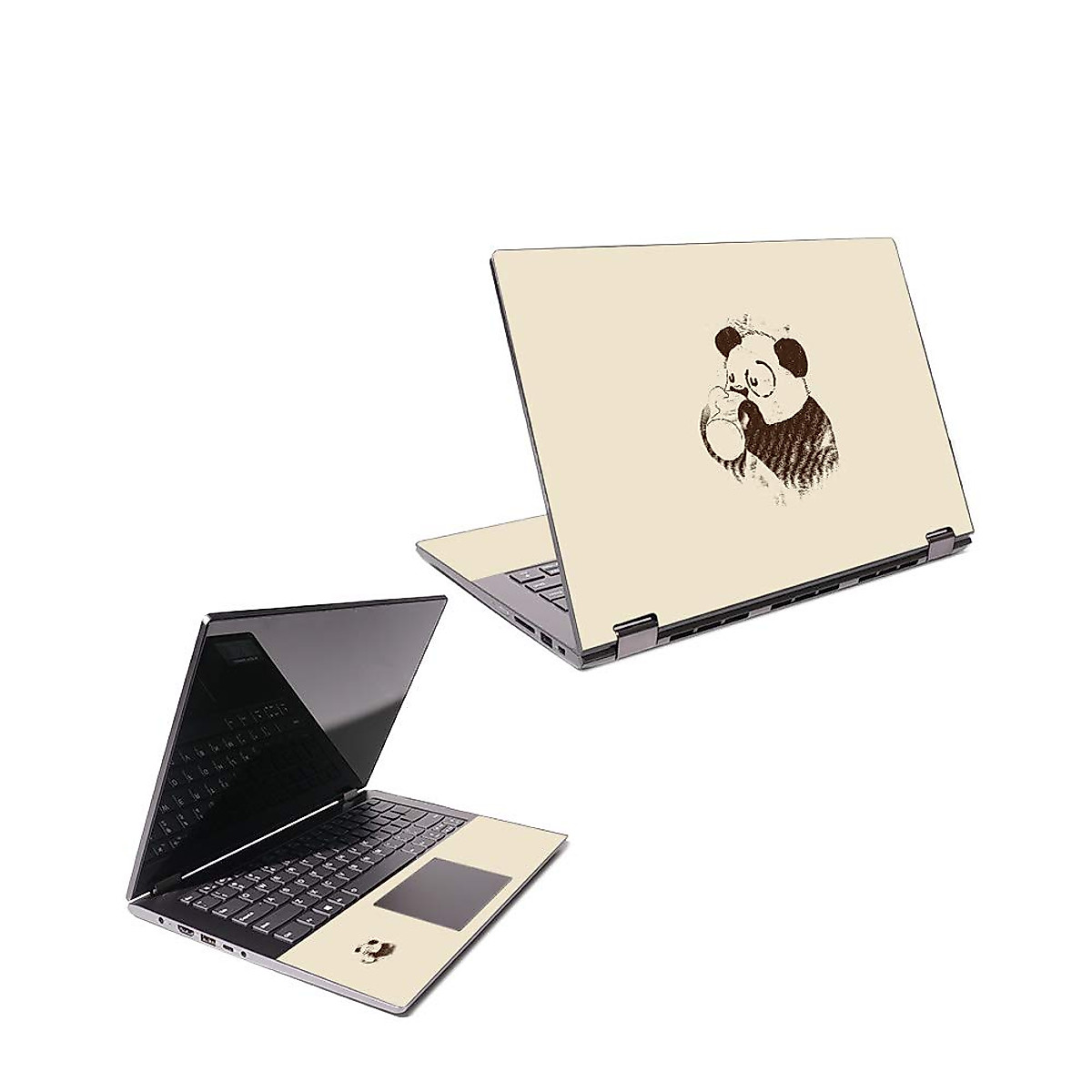 MightySkins Skin Compatible with Lenovo Flex 6 14" (2018) - No More Eye Circles | Protective, Durable, and Unique Vinyl Decal wrap Cover | Easy to Apply, Remove, and Change Styles | Made in The USA