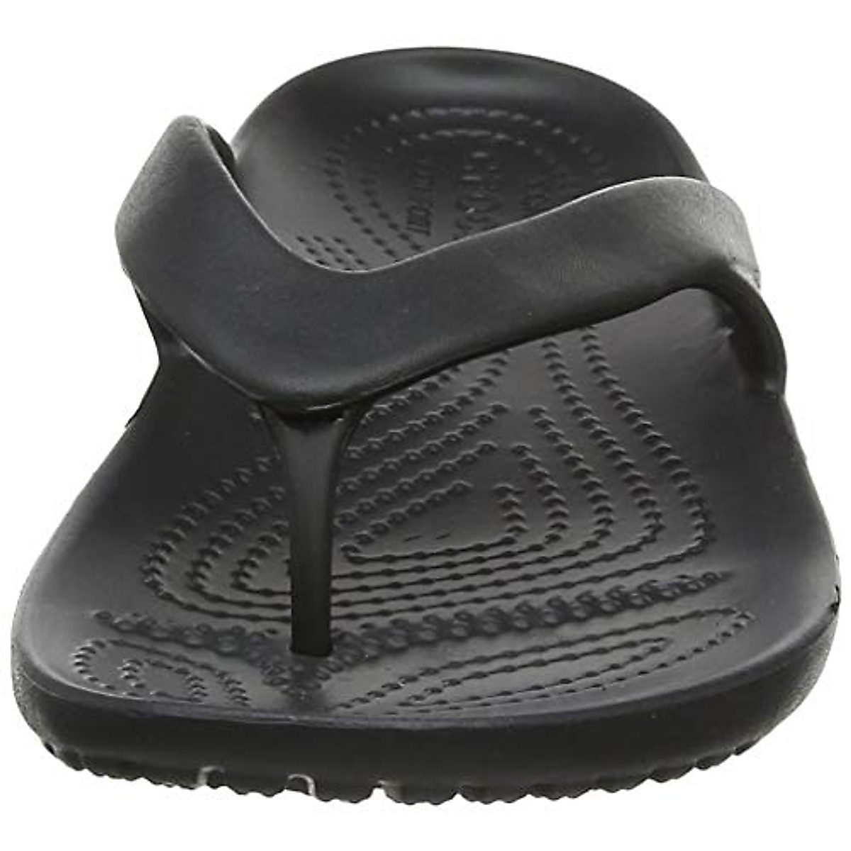 Crocs womens Kadee Ii Flip Flop, Black, 10 US
