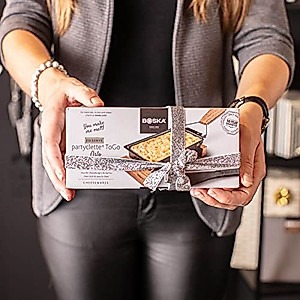 Boska Raclette Grilling Set - Partyclette To Go Set - Suitable for Cheese, Meat, Fish, and Vegetables - Portable Non-Stick - Dishwasher Safe Wedding Registry Items