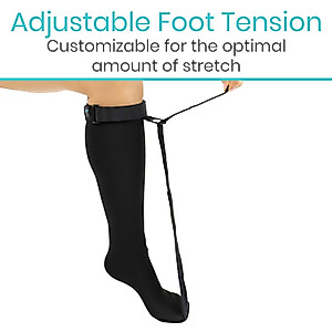 Plantar Fasciitis Stretch Sock Non Slip Calf Night Relief for Heel High Arch Pain Achilles Tendonitis Therapy Foot Support Sleeve Stretcher Compression Sleeve Men Women Ultrastretch Night Sock
