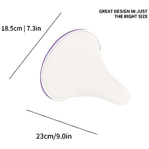 EIRONA Wide Kids Bike Seat for Girls Bike, Comfortable Kids Bike Seat Fit for 12 14 16 18 20 inch Mountain Road Bicycle, Purple