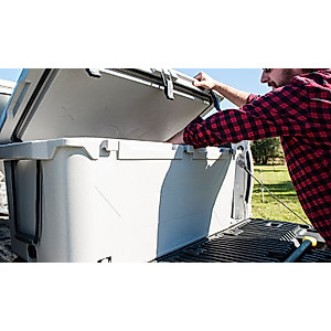 Bison 125 Quart Hard Cooler, Camping Cooler, Fishing Cooler, Insulated Cooler, Boat Cooler, Rotomolded Cooler, Ice Chests, Camping Coolers, Marine Cooler, Hard Shell Cooler