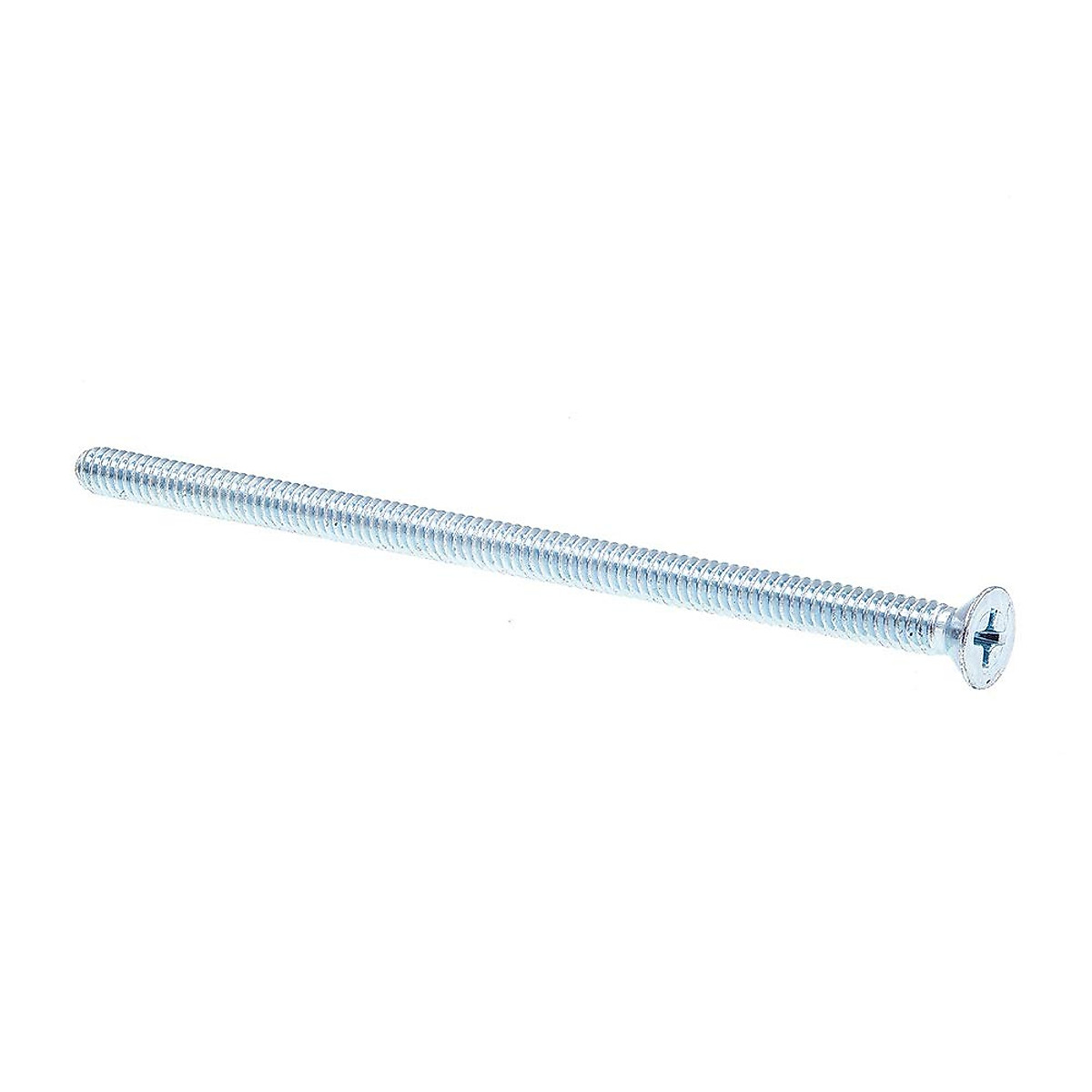 Prime-Line 9001528 Machine Screws, Flat Head, Phillips Drive, #10-24 X 4 in, Zinc Plated (50 Pack)
