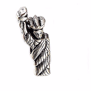 Sexy Sparkles Statue of Liberty Charm Bead for Snake Chain Charm Bracelets