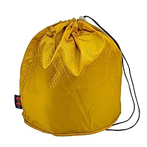 KnowKnits Medallion Jewel Color GoKnit Pouch Knitting Project Bag with Loop & Drawstring (Large)