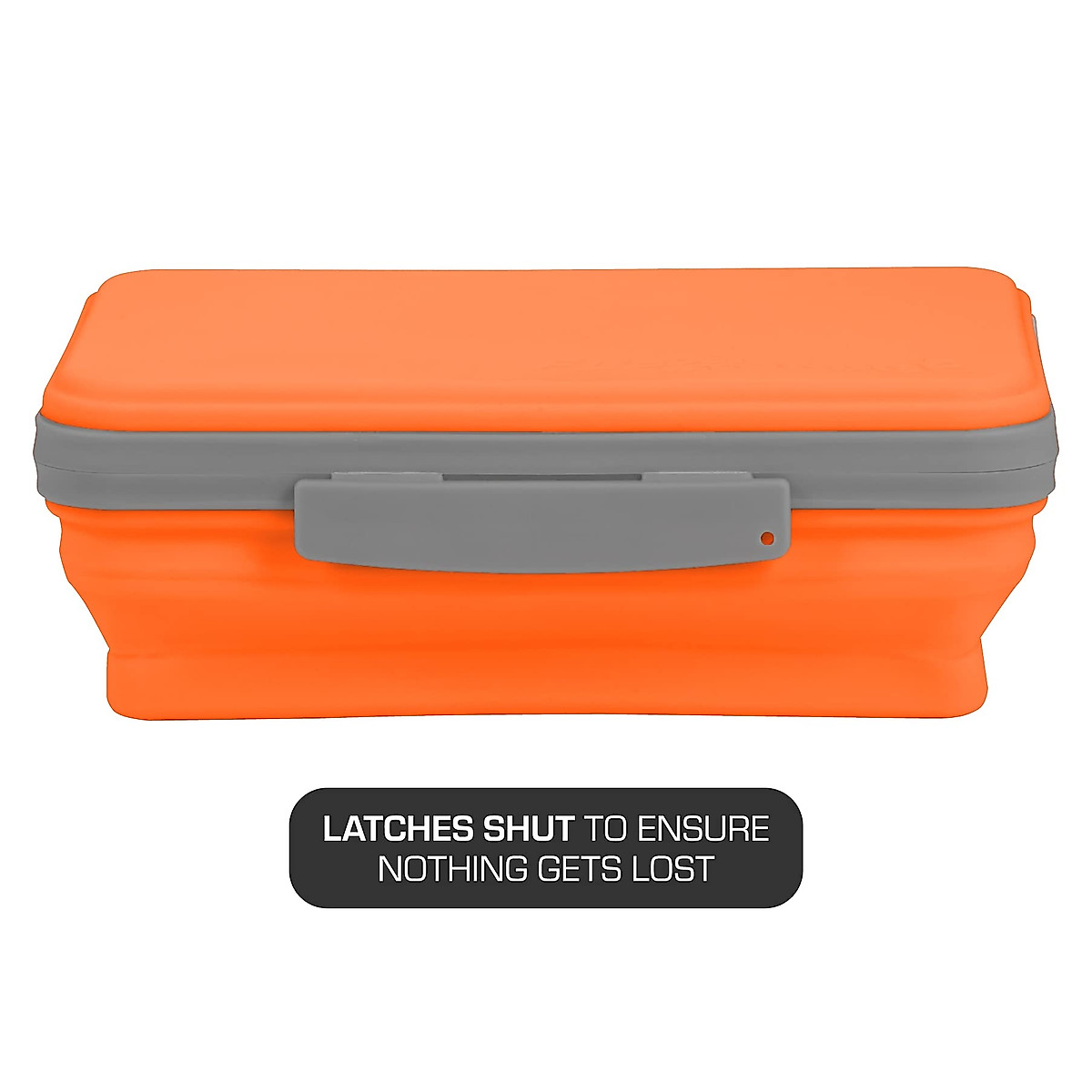 It's Academic Flexi Storage Box with Lid, Collapsible Pencil Case Design for Craft and School Supplies, 3-Pack