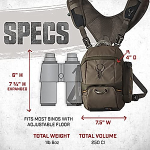 Badlands Bino XR Camouflage Binocular & Rangefinder Case, Mud