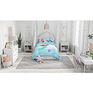 Franco The Little Mermaid Ariel Kids Bedding Super Soft Microfiber Twin Sheet Set (Official Licensed Disney Product)