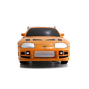 Fast & Furious 1:24 Brian's Toyota Supra RC Radio Control Car, Toys for Kids and Adults