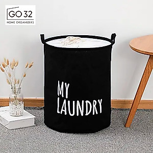 Premium Collapsible Laundry Hamper, Sturdy Oxford Fabric with Easy-Carry Handles, Ideal for Bedroom, Bathroom, and Closet Organization