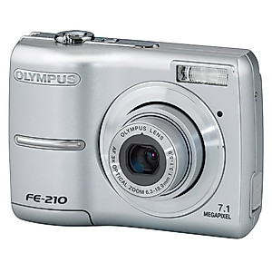 Olympus Stylus FE-210 7MP Digital Camera with Digital Image Stabilized 3x Optical Zoom